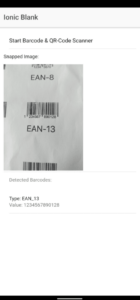 Cordova Barcode Scanner Tutorial and Examples