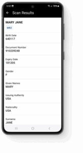 Mobile MRZ OCR - Scan ID cards and passports - Scanbot SDK