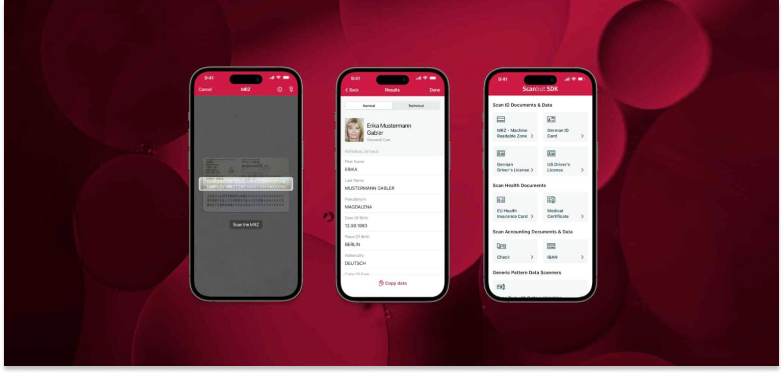 Check Out Our New Data Capture Demo App Scanbot Sdk