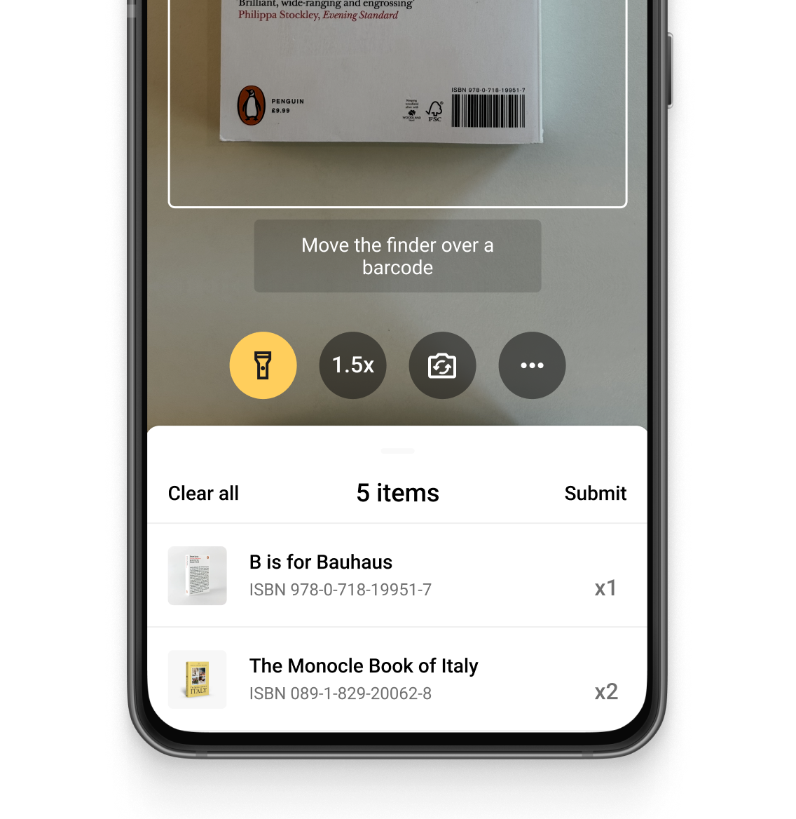 Android Barcode Scanner SDK - Scanbot SDK