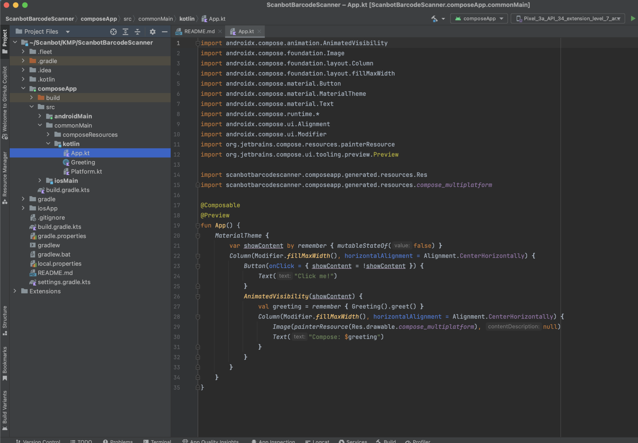Compose Multiplatform Barcode Scanner Tutorial Scanbot Sdk