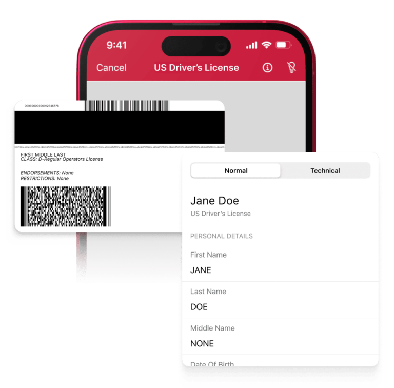 Driver's License Barcode Parser - Scanbot SDK