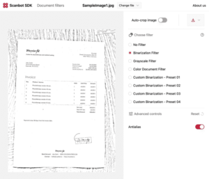 Try our new Document Filters - Scanbot SDK