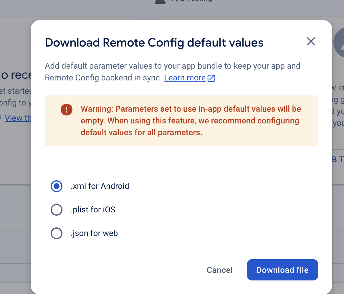 Update license key with Firebase Remote Config (Android) - Scanbot SDK Update license key with Firebase Remote Config (Android) - Scanbot SDK