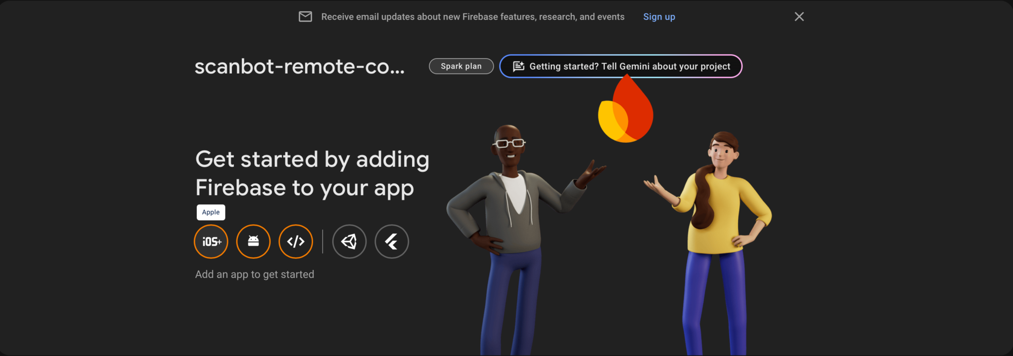 Update license key with Firebase Remote Config (iOS) - Scanbot SDK