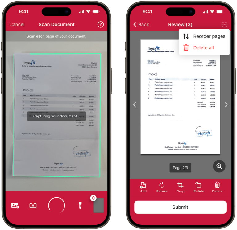 The Document Scanner RTU UI v.2.0 is here - Scanbot SDK