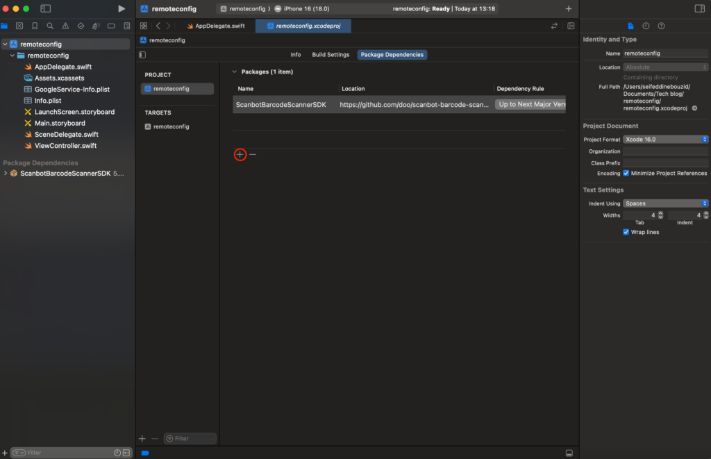 Update License Key With Firebase Remote Config Ios Scanbot Sdk