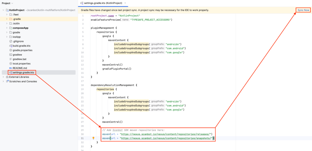 Compose Multiplatform Barcode Scanner Using Cocoapods Scanbot Sdk