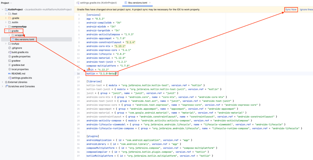 Compose Multiplatform Barcode Scanner Using Cocoapods Scanbot Sdk