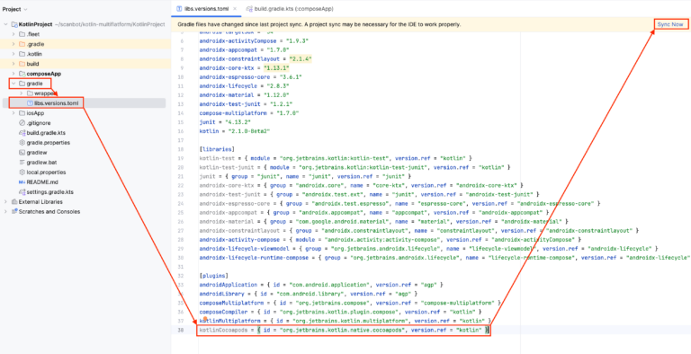 Compose Multiplatform Barcode Scanner using CocoaPods - Scanbot SDK