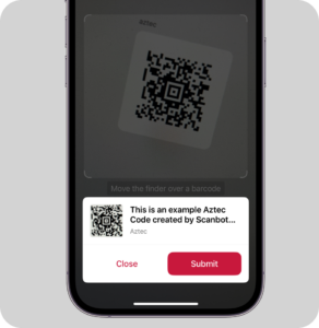 Aztec Code Reader - Scanbot SDK