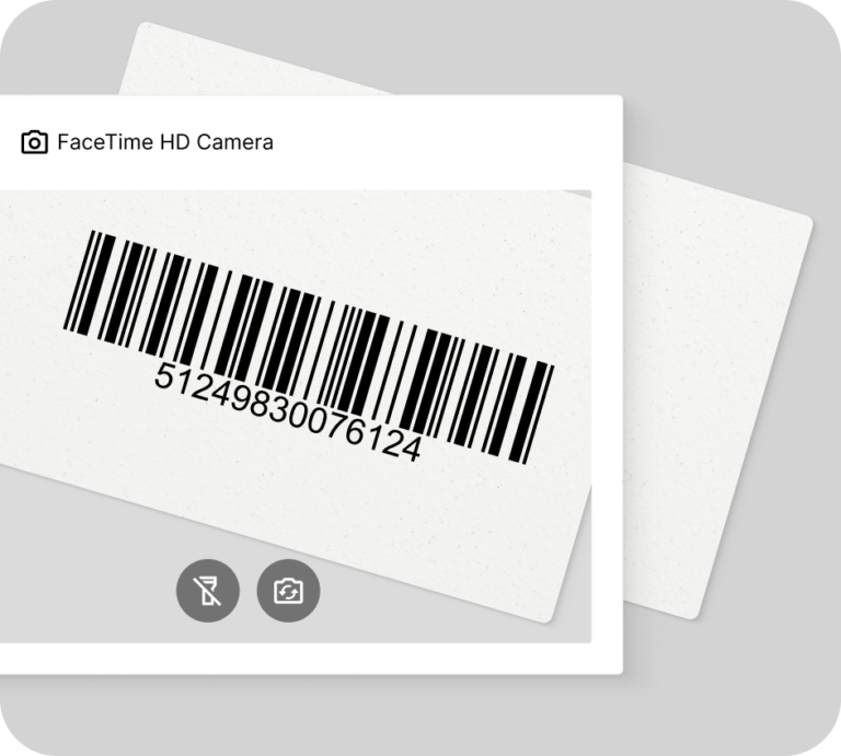 ITF Barcode Scanner - Scanbot SDK