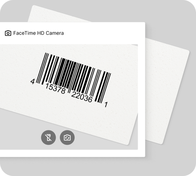 UPC Barcode Scanner - Scanbot SDK