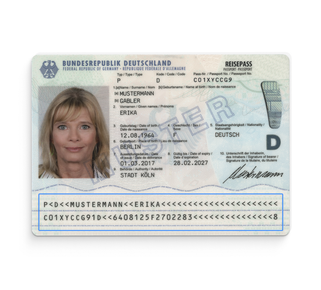 MRZ Scanner SDK for ID Cards and Passports - Scanbot SDK