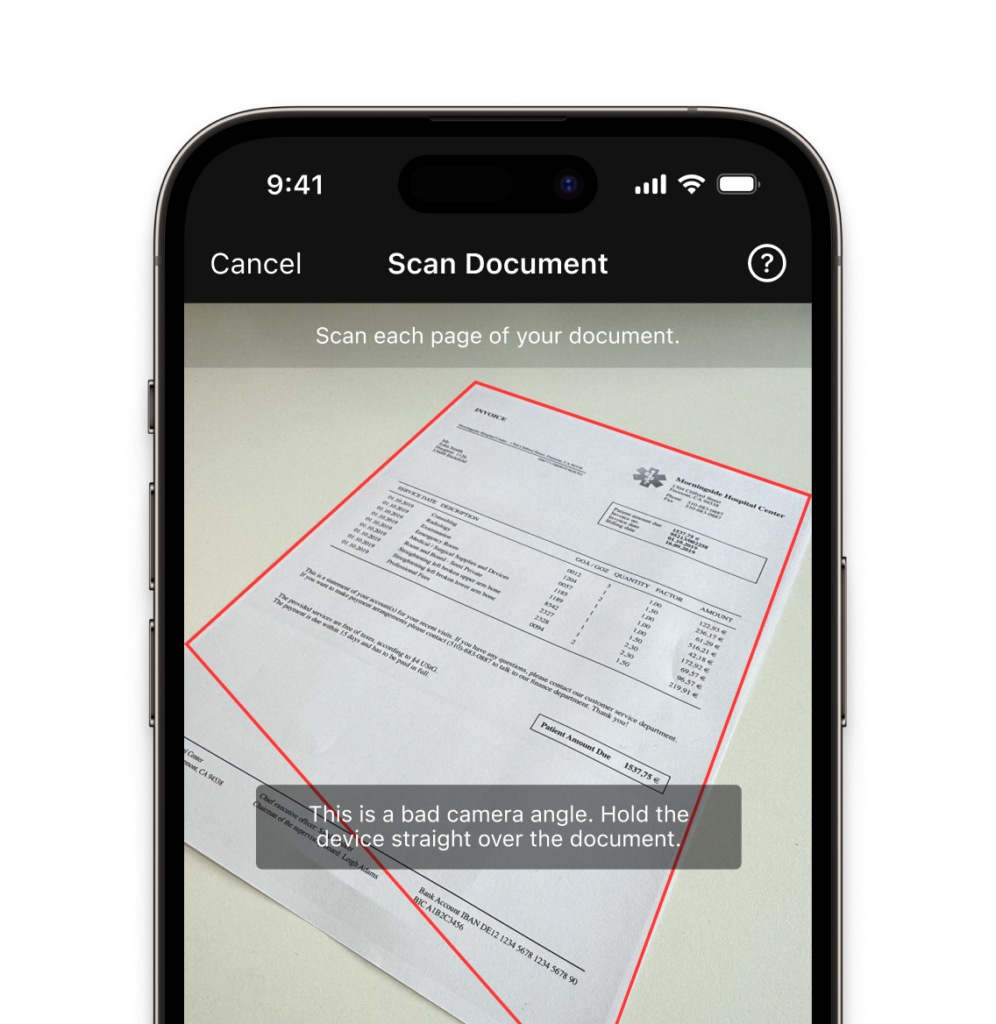 React Native Document Scanner – SDK for High-Quality Images