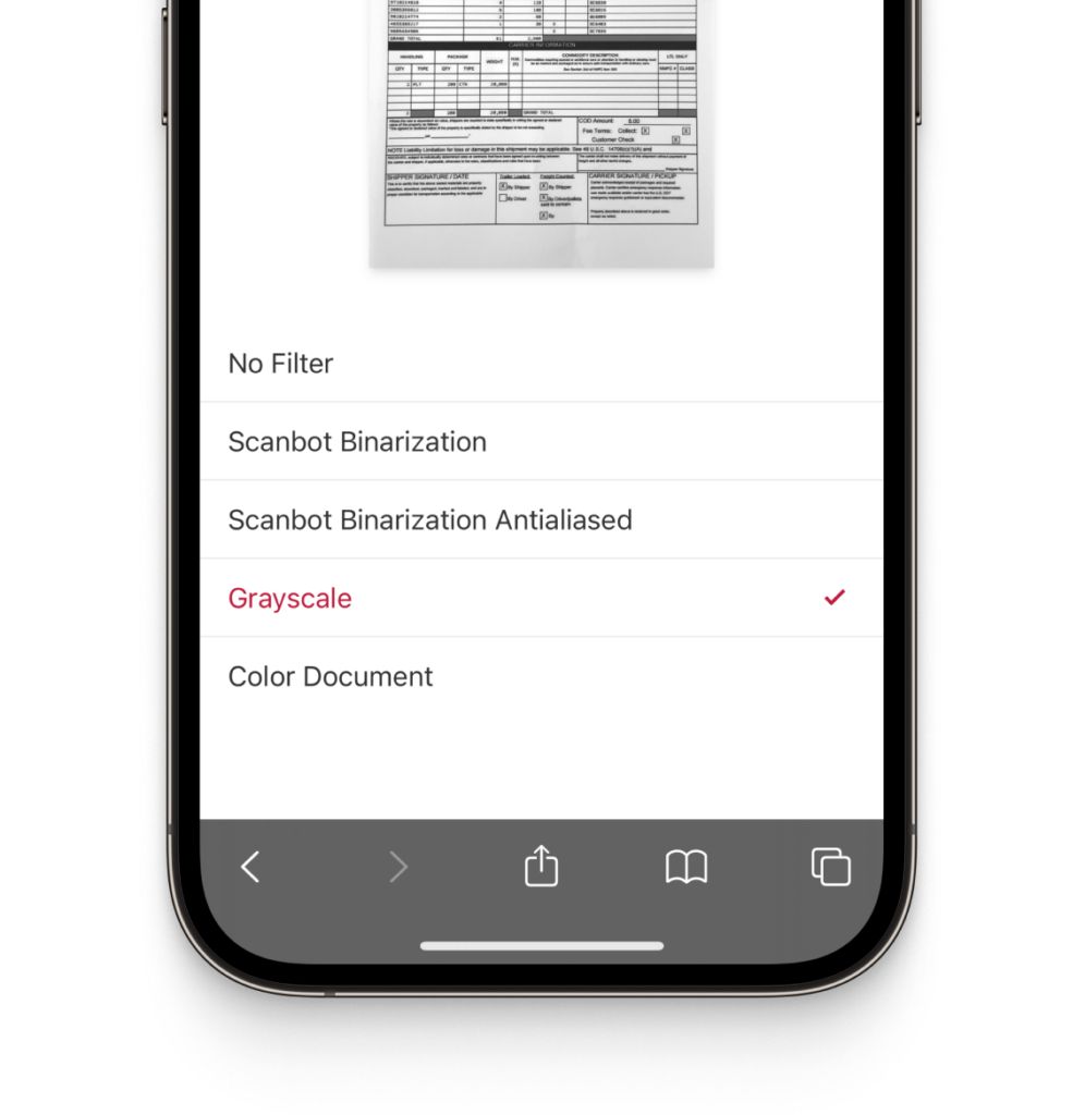 Browser-based Web Document Scanner - Scanbot SDK
