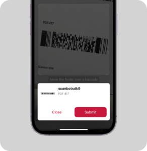 PDF417 Barcode Scanner - Scanbot SDK