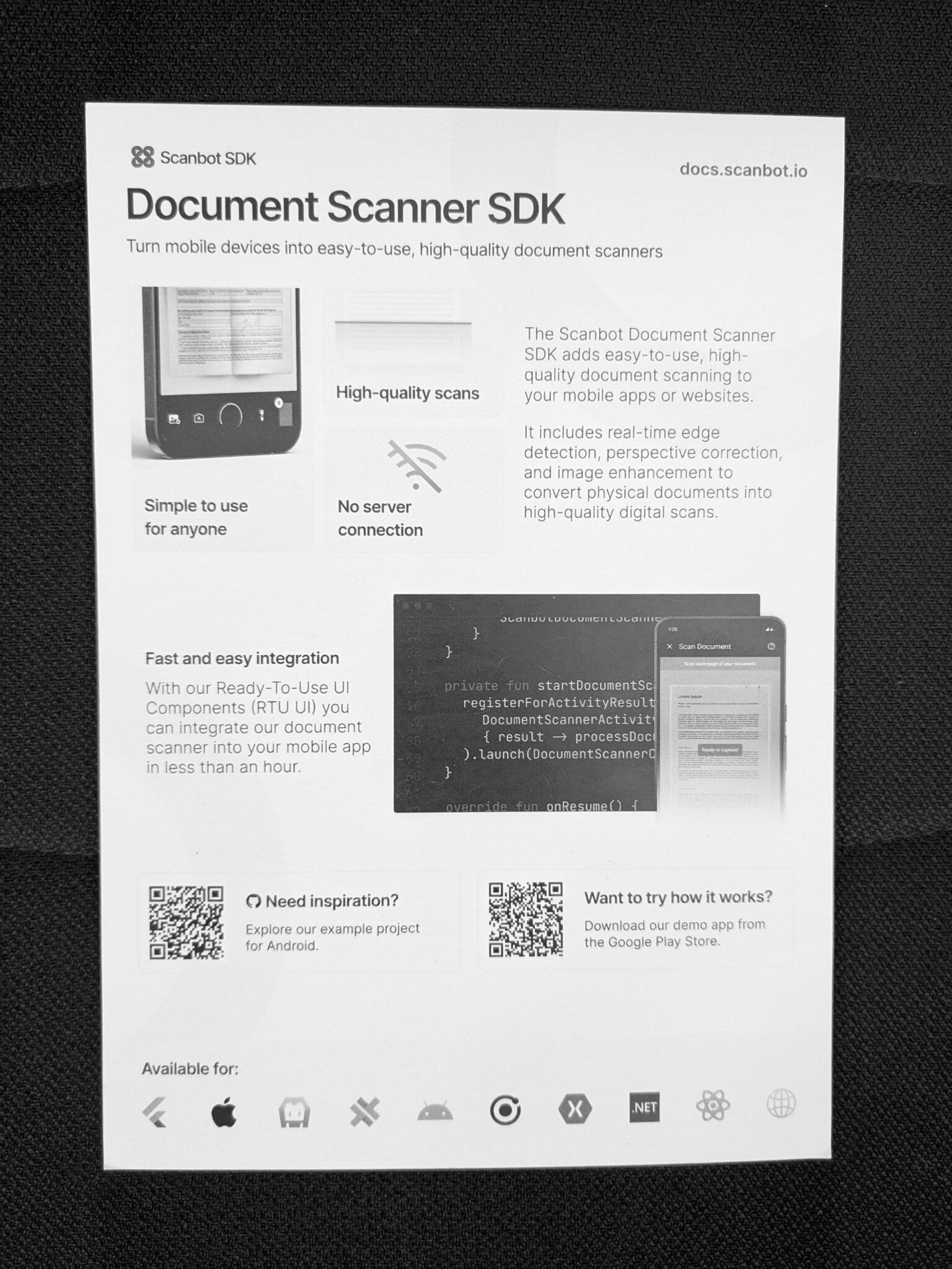 How to detect document edges in OpenCV - Scanbot SDK
