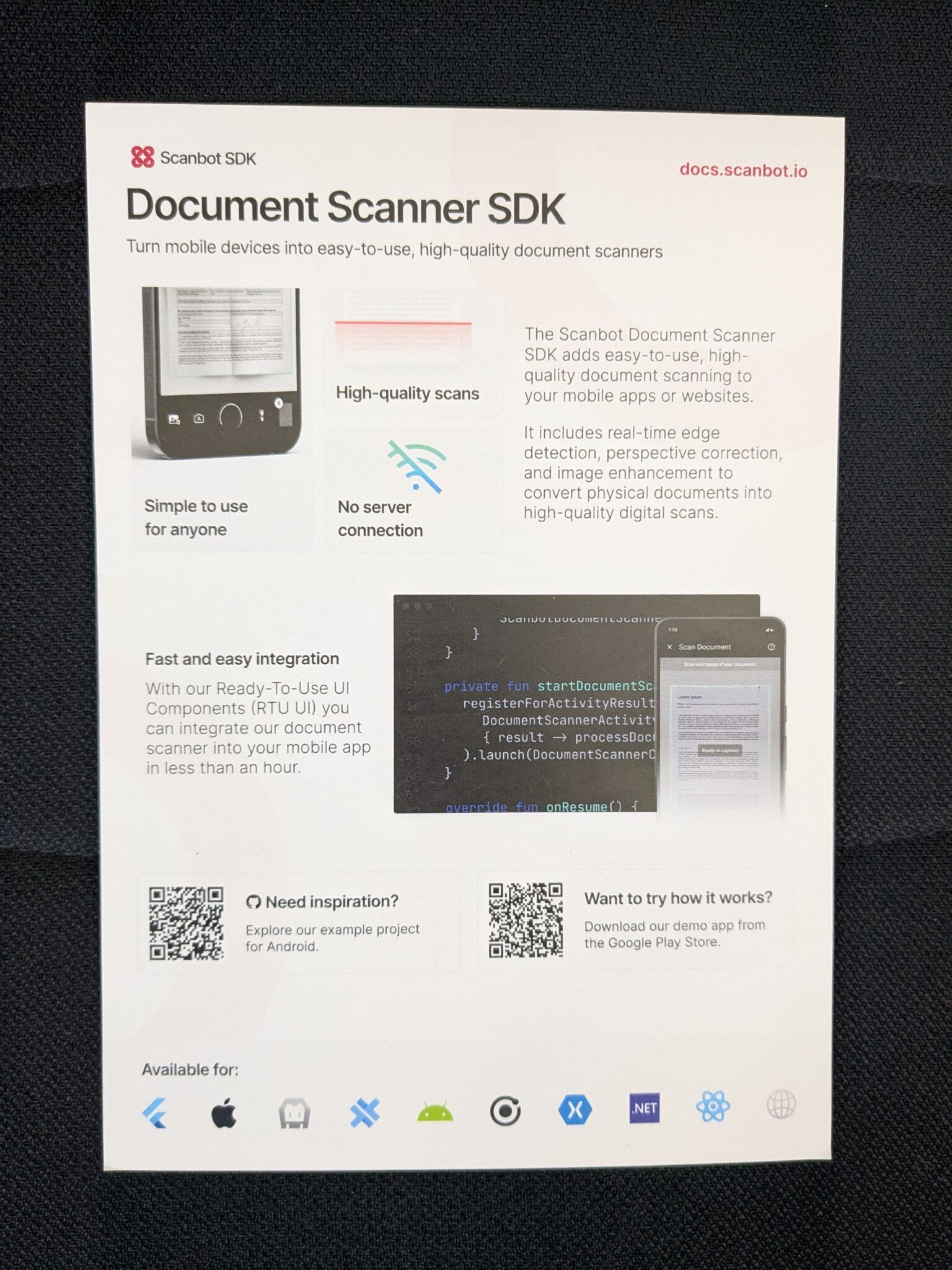How to detect document edges in OpenCV - Scanbot SDK