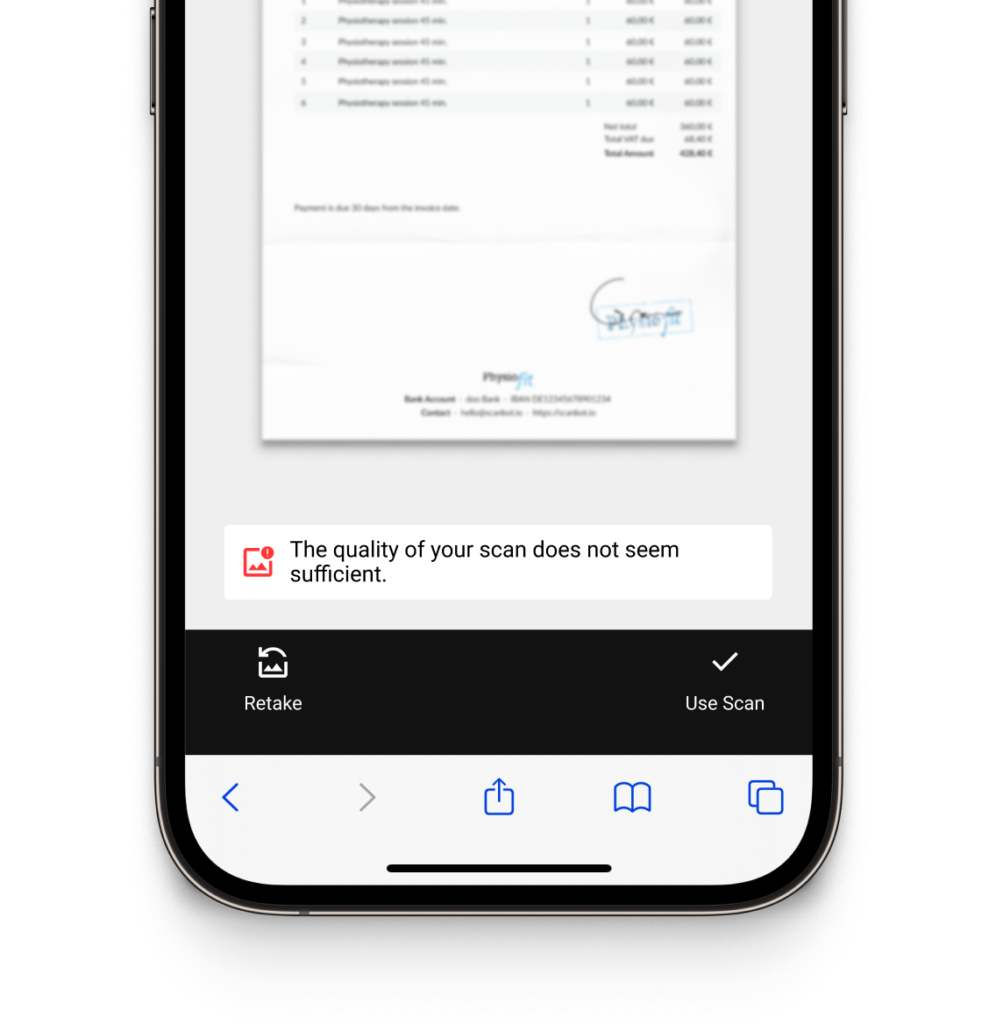 Web Document Scanner SDK - Scanbot SDK