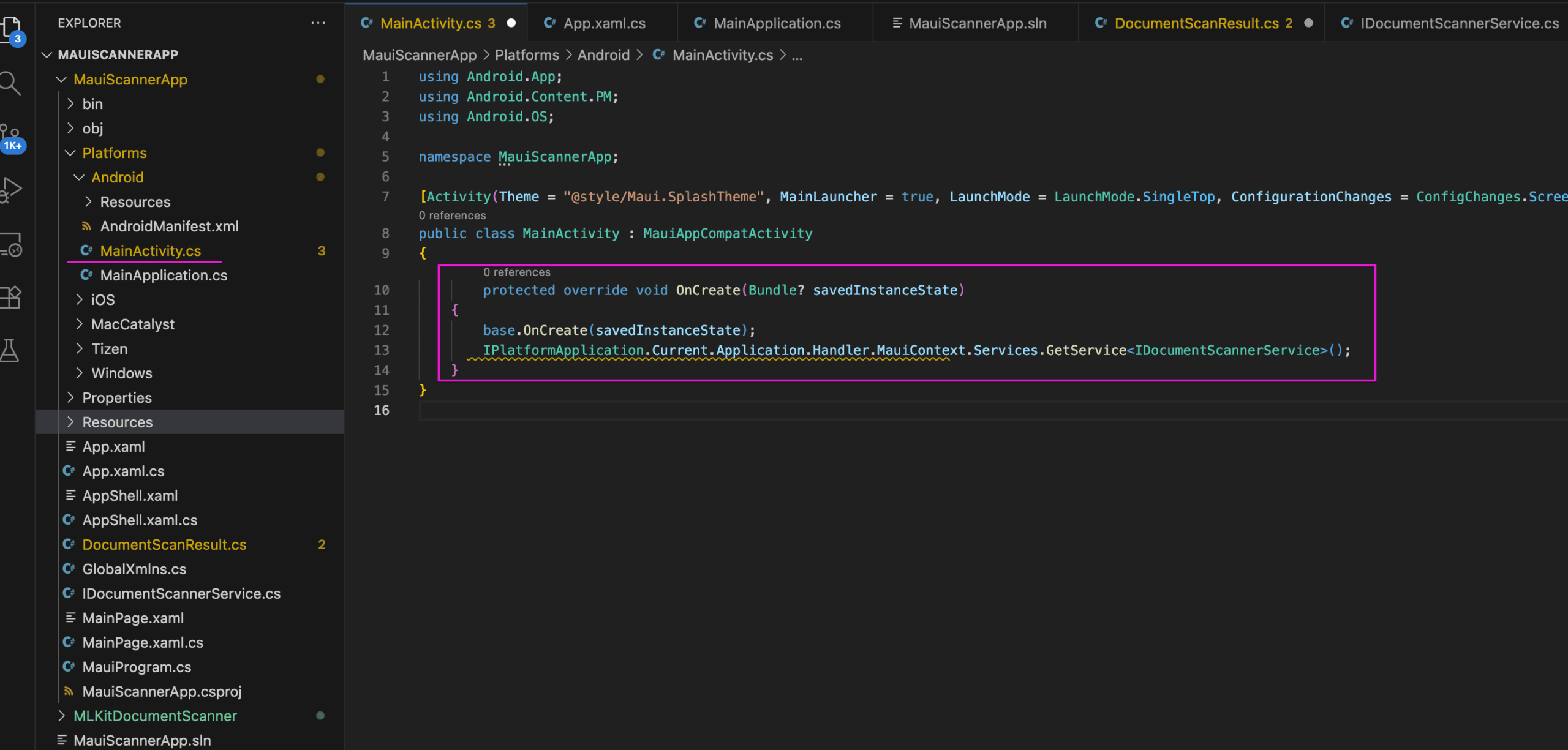 How to use ML Kit with .NET MAUI to build a document scanner app - Scanbot SDK